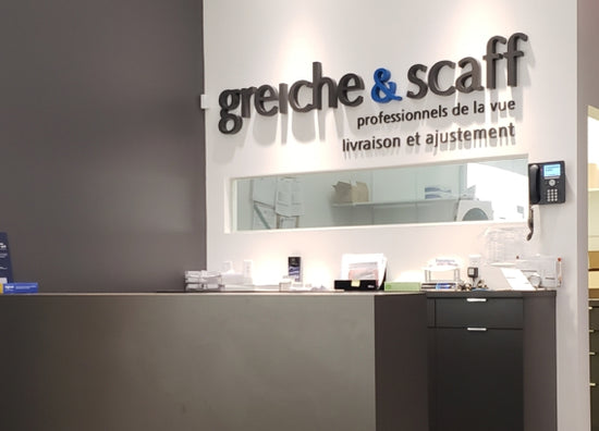 Lunetterie et optométrie Mega Centre – Greiche & scaff